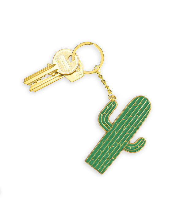 Oversized Cactus Keyring – Dynasty of Cats